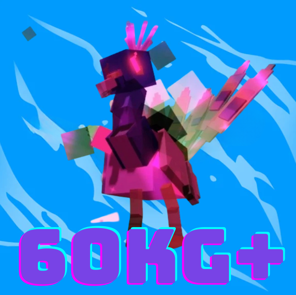 NIGHTMARE 60KG+ 🤯🔥 Peacock – Bloxy Store!